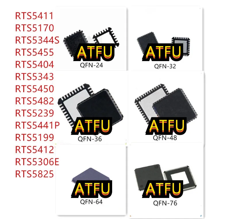 10PCS-RTS5411-RTS5170-RTS5344S-RTS5455-RTS5404-RTS5343-RTS5450-RTS5482 ...