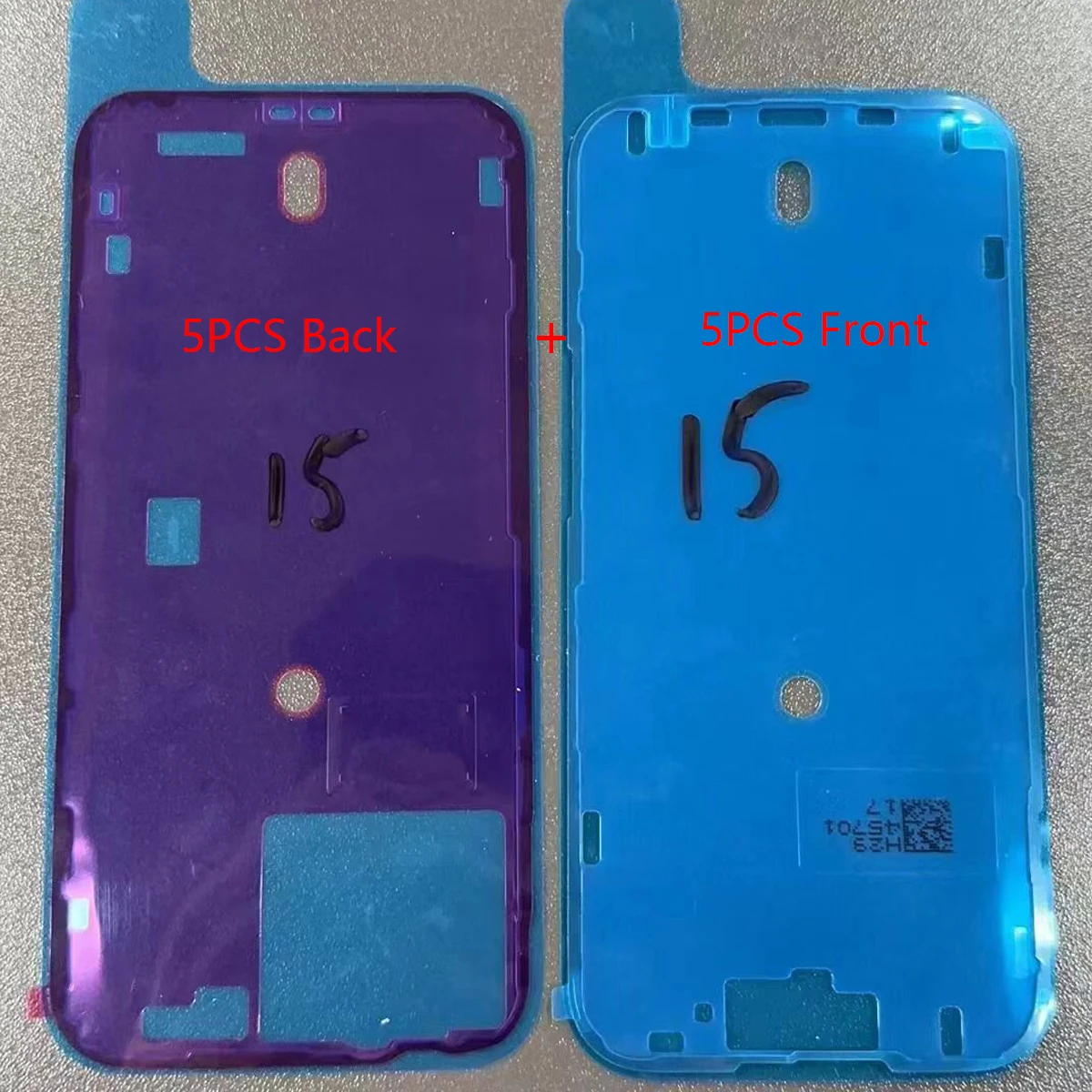 10PCS Screen Front Waterproof Sticker Tape for iPhone 16 Pro Max 15 Pro ...