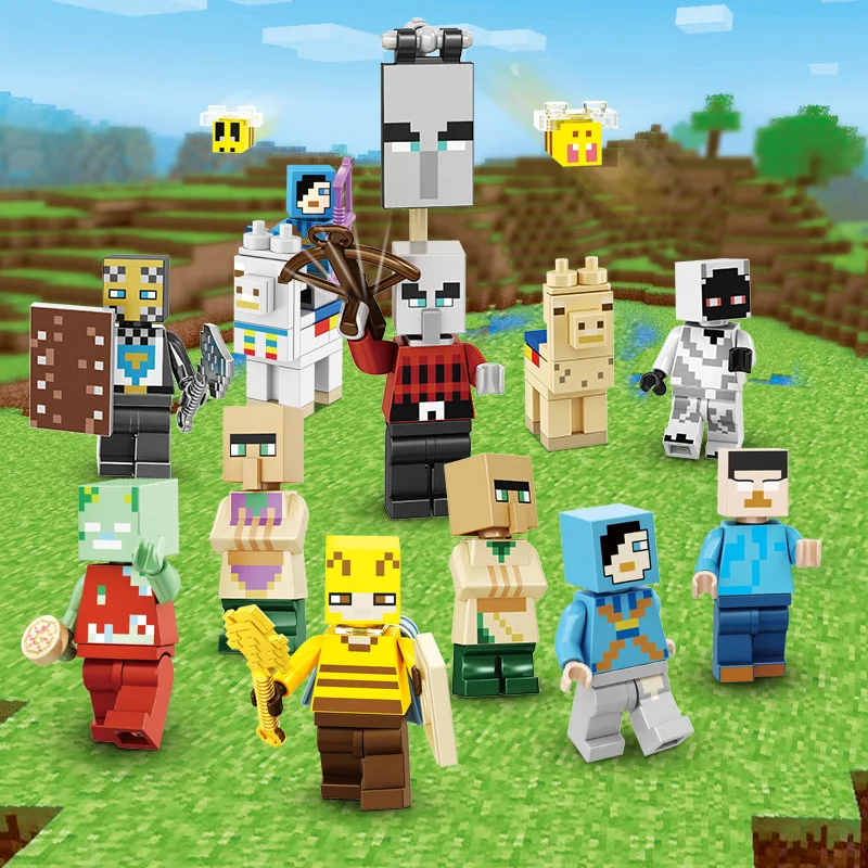 Minecraft Toys Steve And Horse