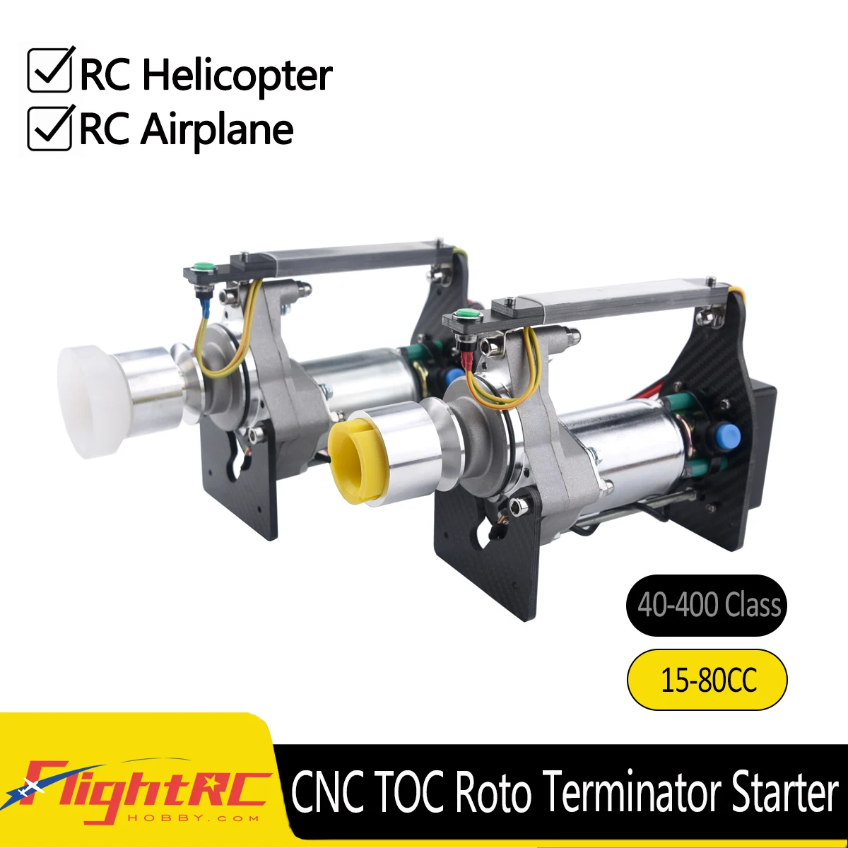 TOC Terminator Roto Electric Starter for 15cc to 80cc Gas Engine/40 to ...