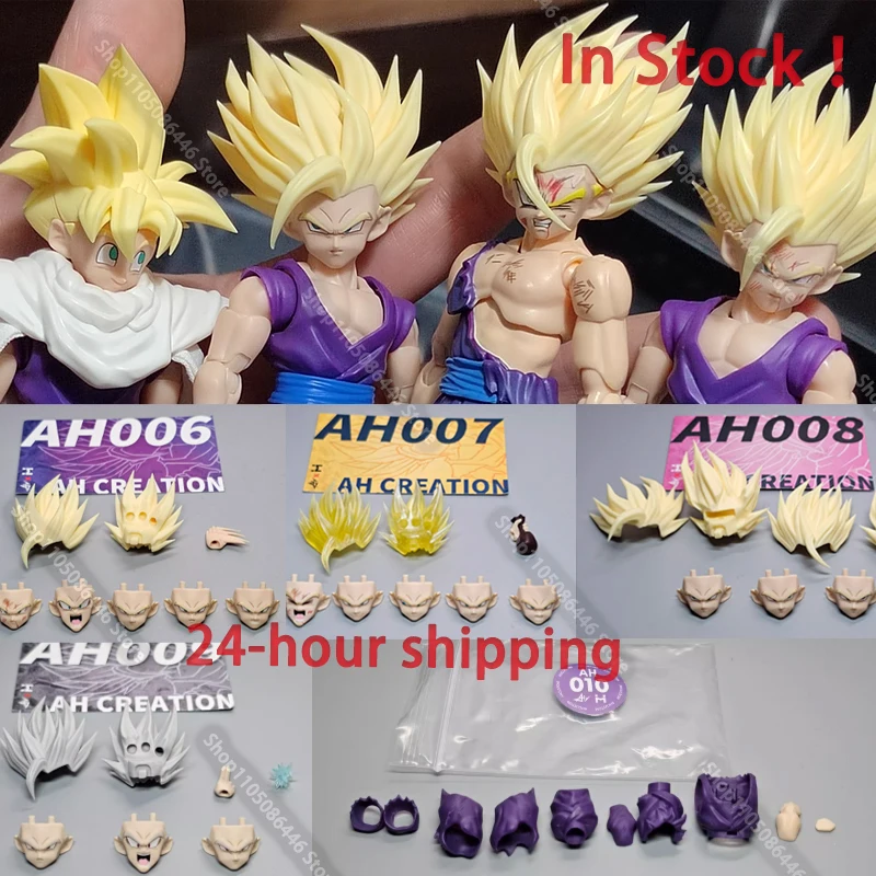 In Stock AIR&HM Dragon Ball Super Saiya Ssj2 Son Gohan 3.0 Heads ...