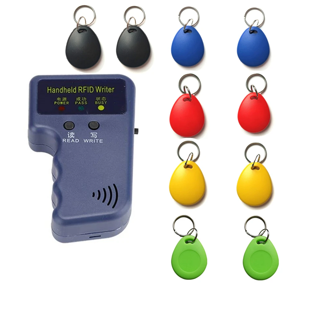 Rfid Duplicator Card Reader 125khz Em4100 Copier Writer Video ...