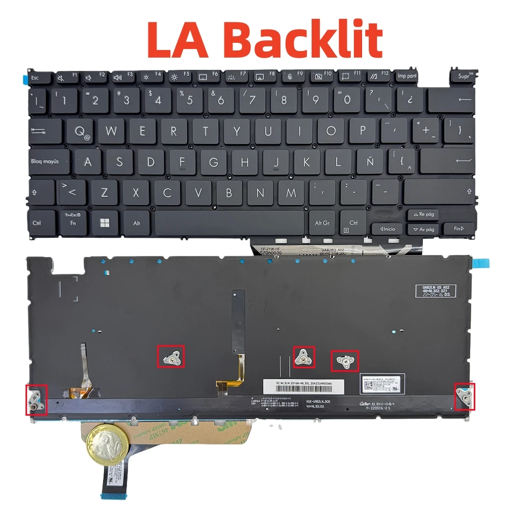 UX3402 keyboard for ASUS Zenbook UM3402YA UM3402YAR UM3402Y UM3402DA ...