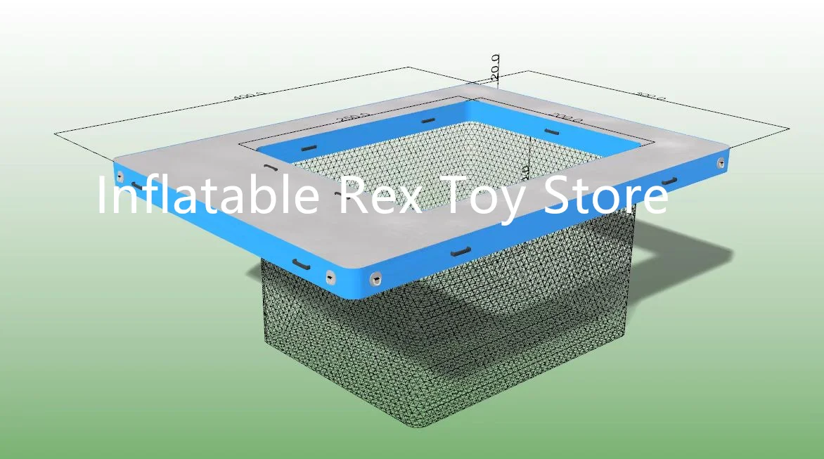 Free-Shipping-Inflatable-Sea-Pool-For-Yacht-Boat-4M-3MOcean-Pools ...