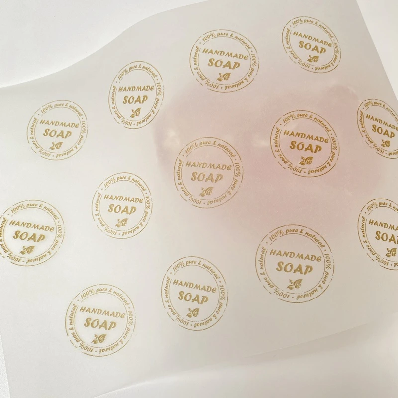 HANDMADE Soap Packaging Paper Homemade Soap Packing Translucent ...
