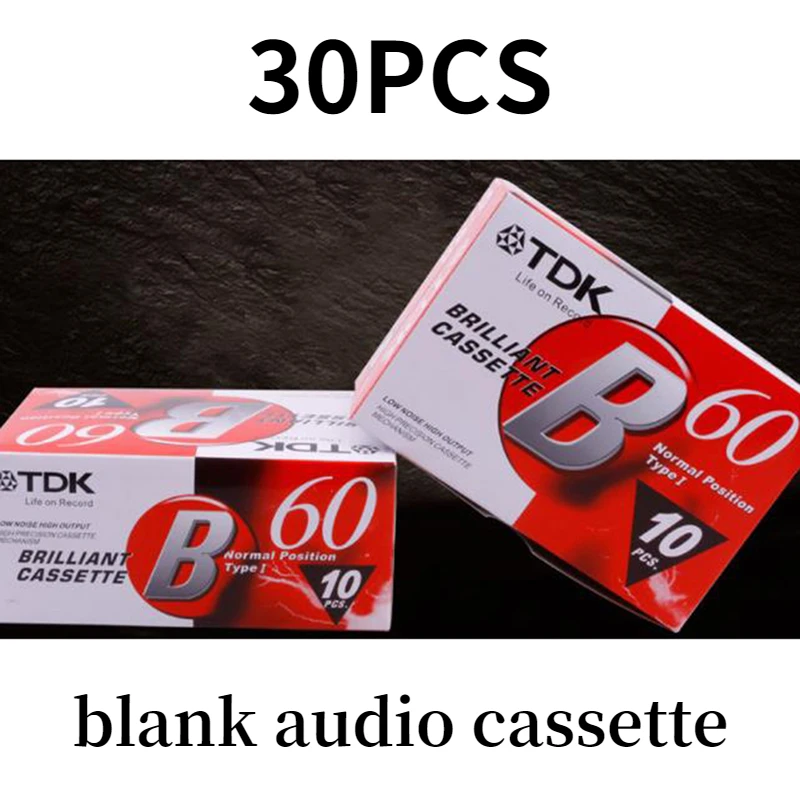 30pc-Standard-Cassette-Blank-Tape-Player-Empty-60-Minutes-Magnetic ...