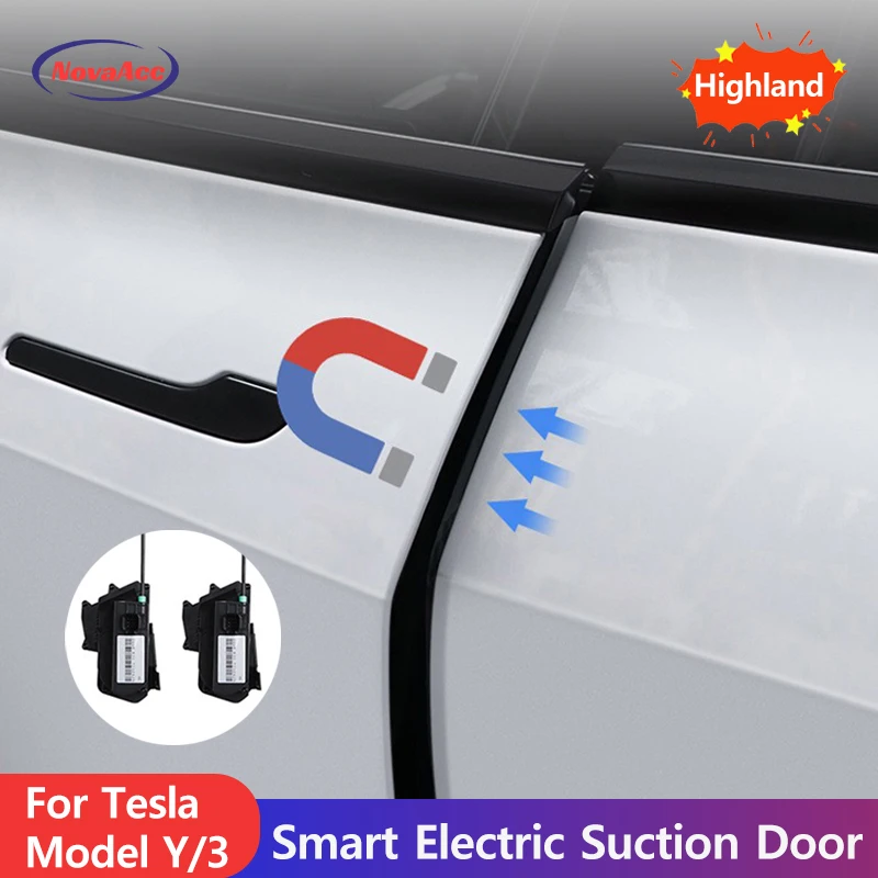 2024-Newest-Soft-Closing-for-Tesla-Model-3-Y-3-Highland-4-Door-Anti ...
