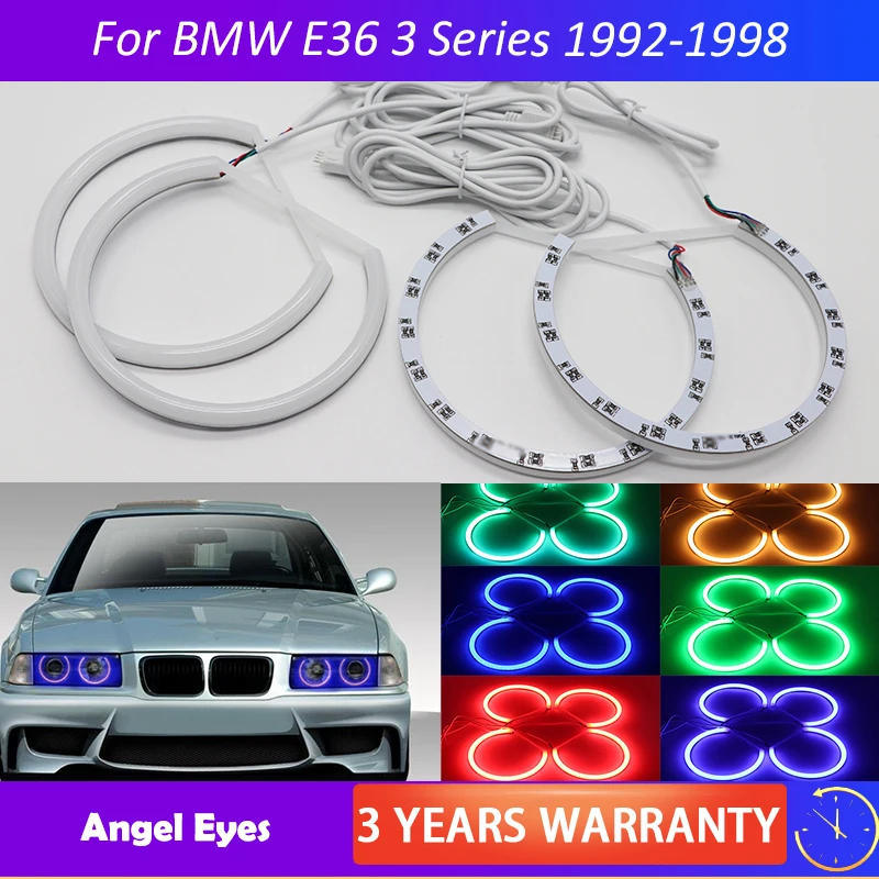 For BMW E36 3 Series with Euro headlights 1992 1998 daytime running ...