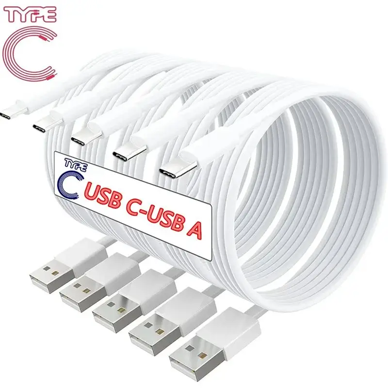 2-4A-1M-TPE-Type-C-USB-A-Fast-Charging-Data-Cable-Charger-For-Samsung ...