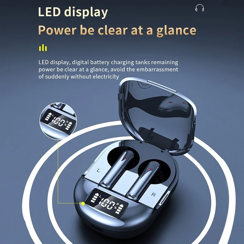 K40-Digital-Display-Bluetooth-5-3-Wireless-Earphones-Noise-Cancelling ...