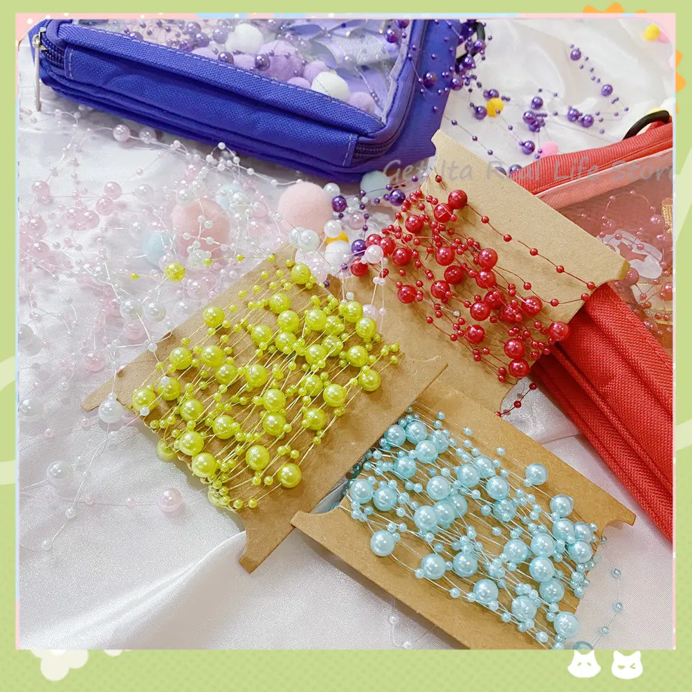 Multicolor-Pearl-Chain-for-Ita-Bag-Accessories-Kawaii-Itabag-Decoration ...