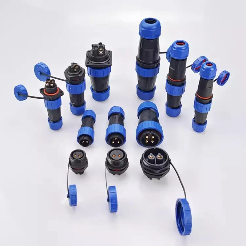 LD Series IP68 Waterproof Connector Male Plug & Female Socket 2/3/4/5/6 ...