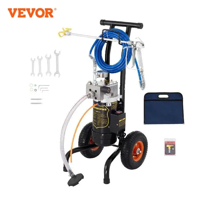 VEVOR-High-Pressure-Airless-Paint-Sprayer-900W-1-9L-min-Wall-Spraying ...