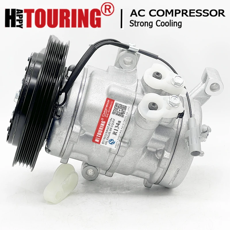 10SE13C A/C AC Compressor For TOYOTA YARIS VIOS LIM 2013 2014 2015 2016 ...