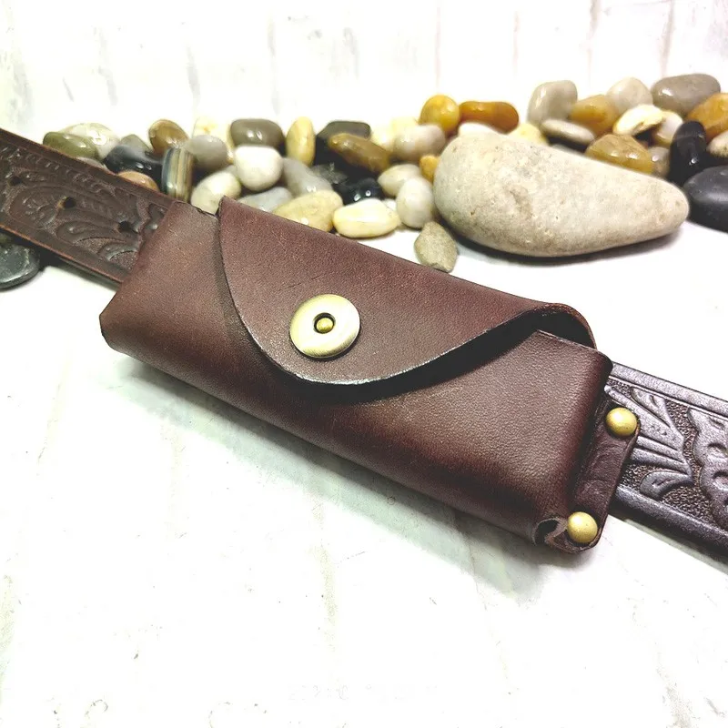 Horizontal-Folding-Knife-Holster-Belt-Pack-Jackknife-Holder-Cover-Waist ...