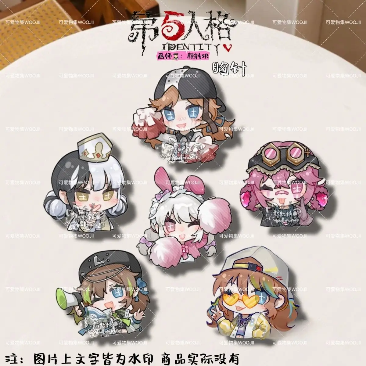Identity V Cheerleader Lily Barriere Acrylic Badges Pins Women Brooch ...