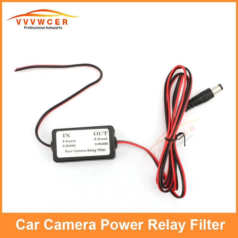 12V-DC-Car-Rear-View-Camera-Rectifier-Power-Relay-Capacitor-Filters ...