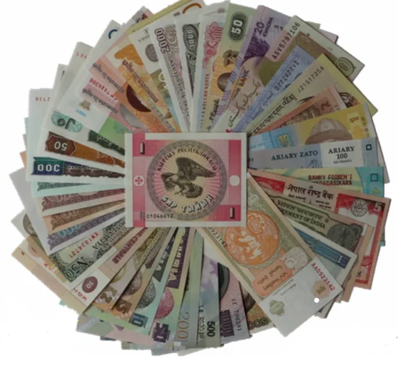 40PCS Different World Original notes From 18 Different Countries UNC ...