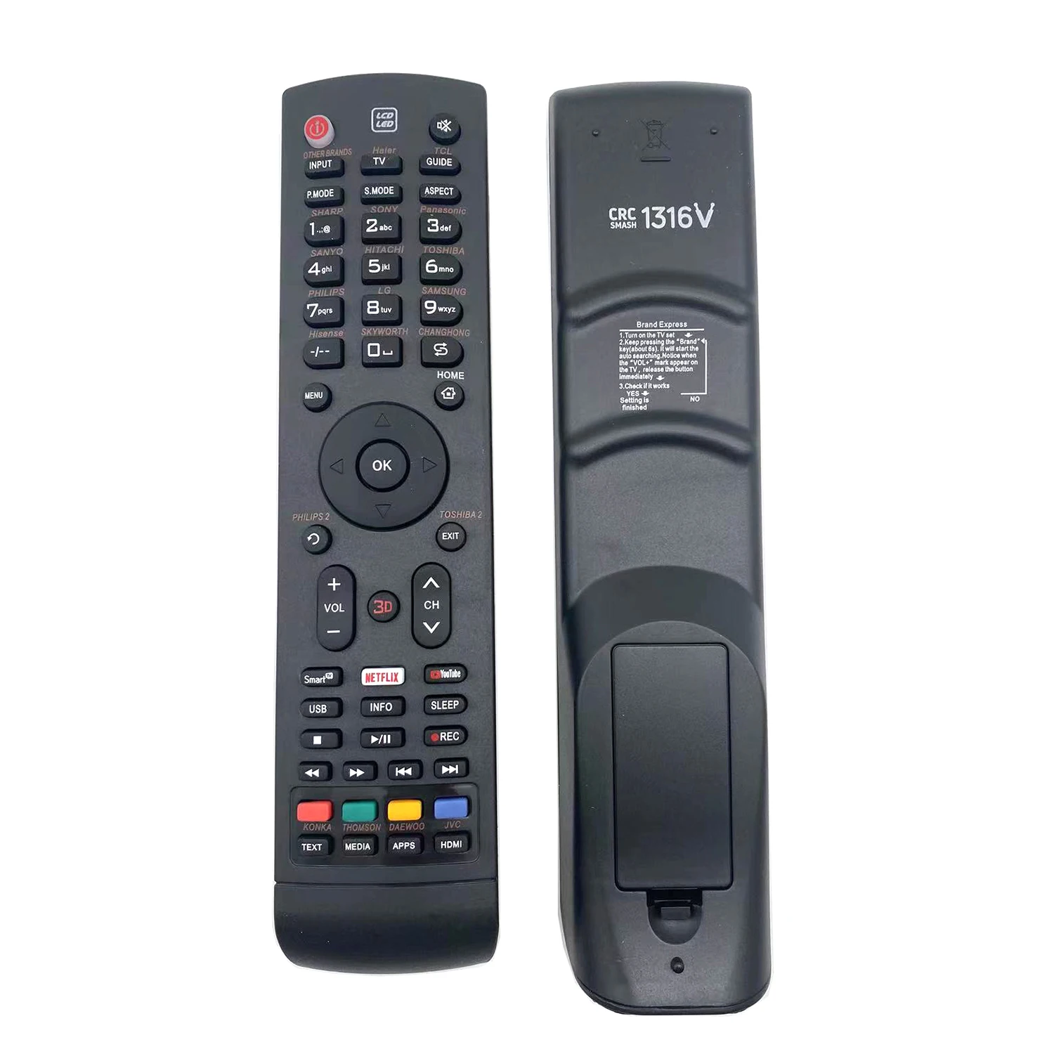 UNIVERSAL SMART TV Remote Controller for Vestel VEXTRON VICTOR DANTAX ...