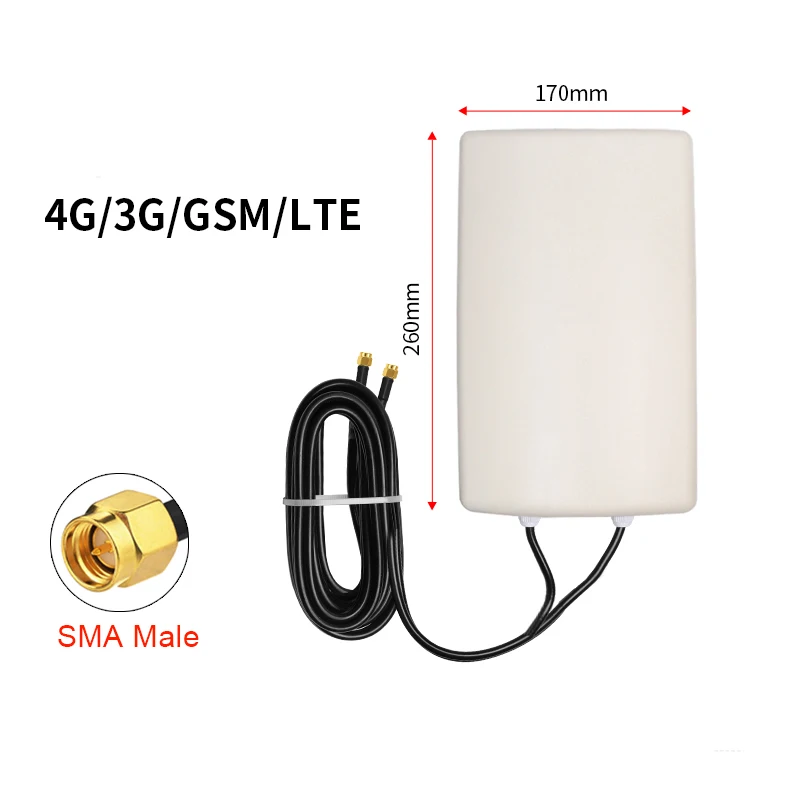 4G-LTE-Dual-Polarization-Outdoor-Waterproof-Directional-Flat-Panel ...