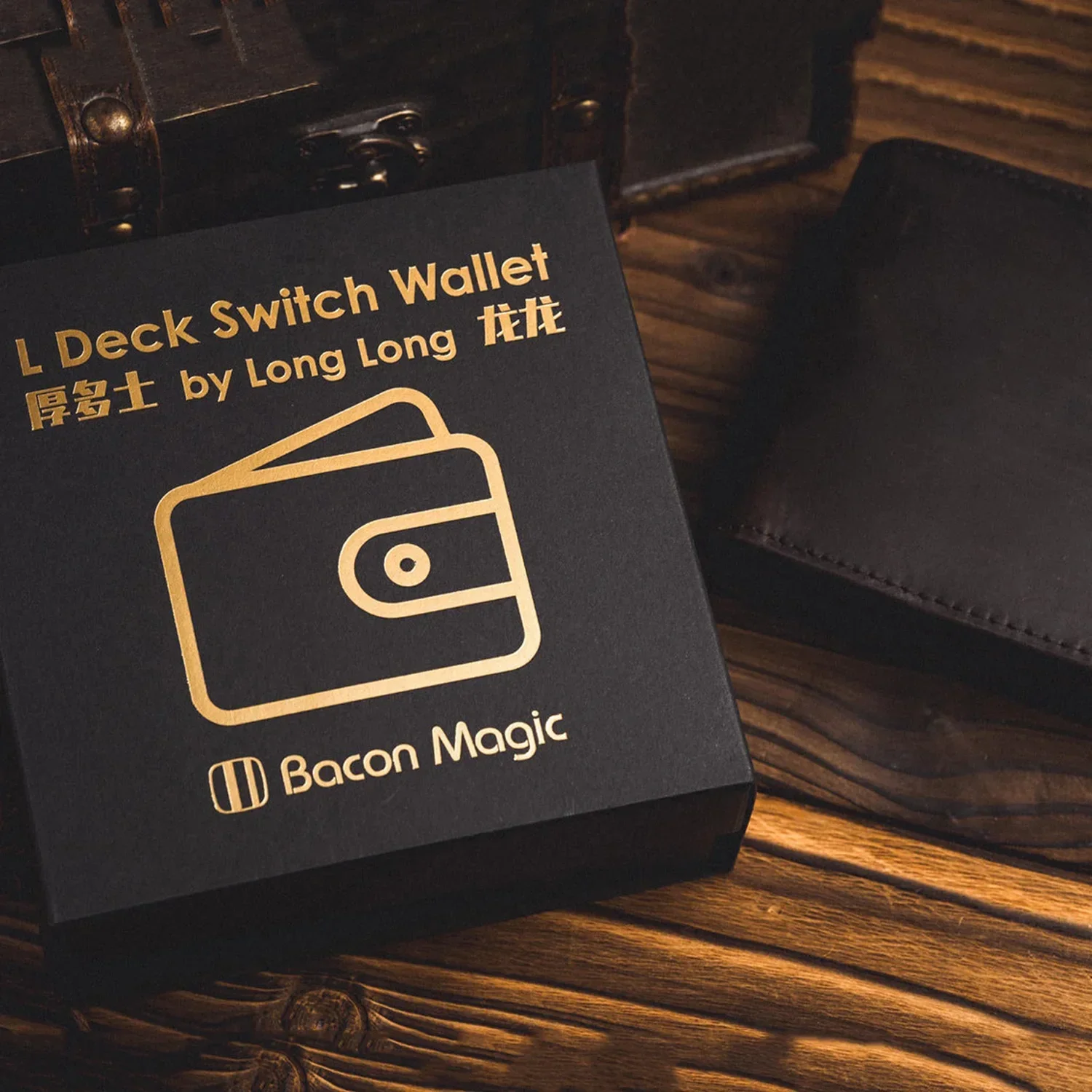 L Deck Switch Wallet by Long Long Magic Tricks L Wallet Poke Switch ...