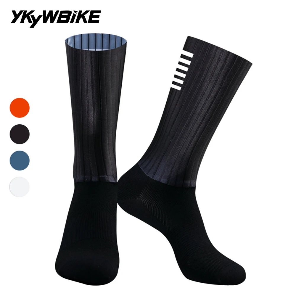 YKYWBIKE-Cycling-Aero-Socks-Anti-Slip-Silicone-Summer-Men-Women ...