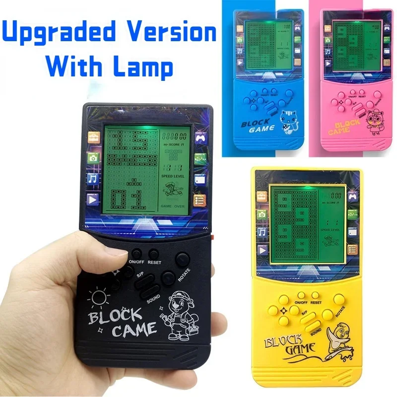 Retro-Classic-Big-Screen-BRICK-GAME-Tank-Battle-Handheld-Game-Console ...