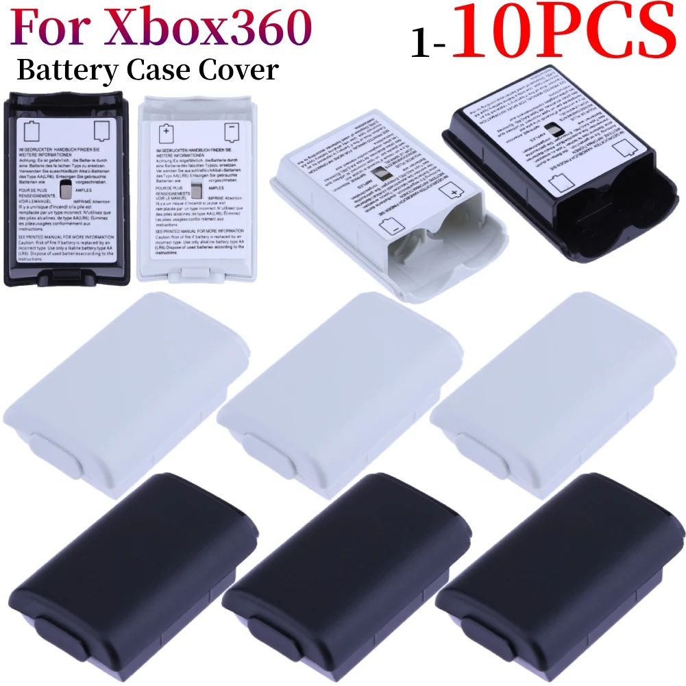 1-10pcs-AA-Battery-Back-Cover-For-Xbox-360-Wireless-Controller-Battery ...