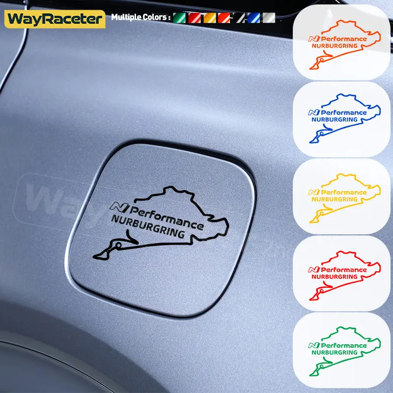 N Performance Nürburgring Sticker Fuel Tank Cap Window Bumper Trunk ...