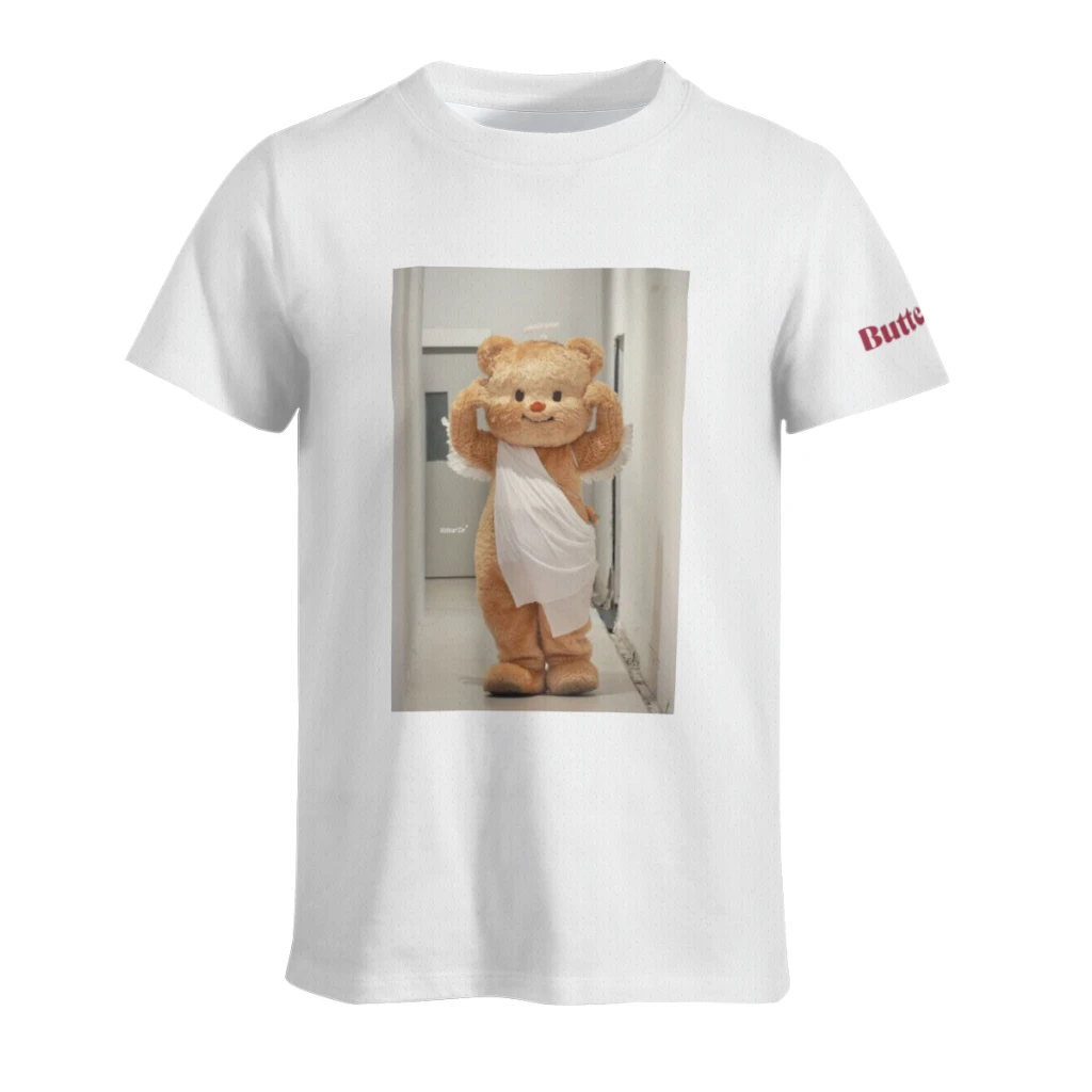 Camiseta de oso de mantequilla para hombre, camisetas de verano ...
