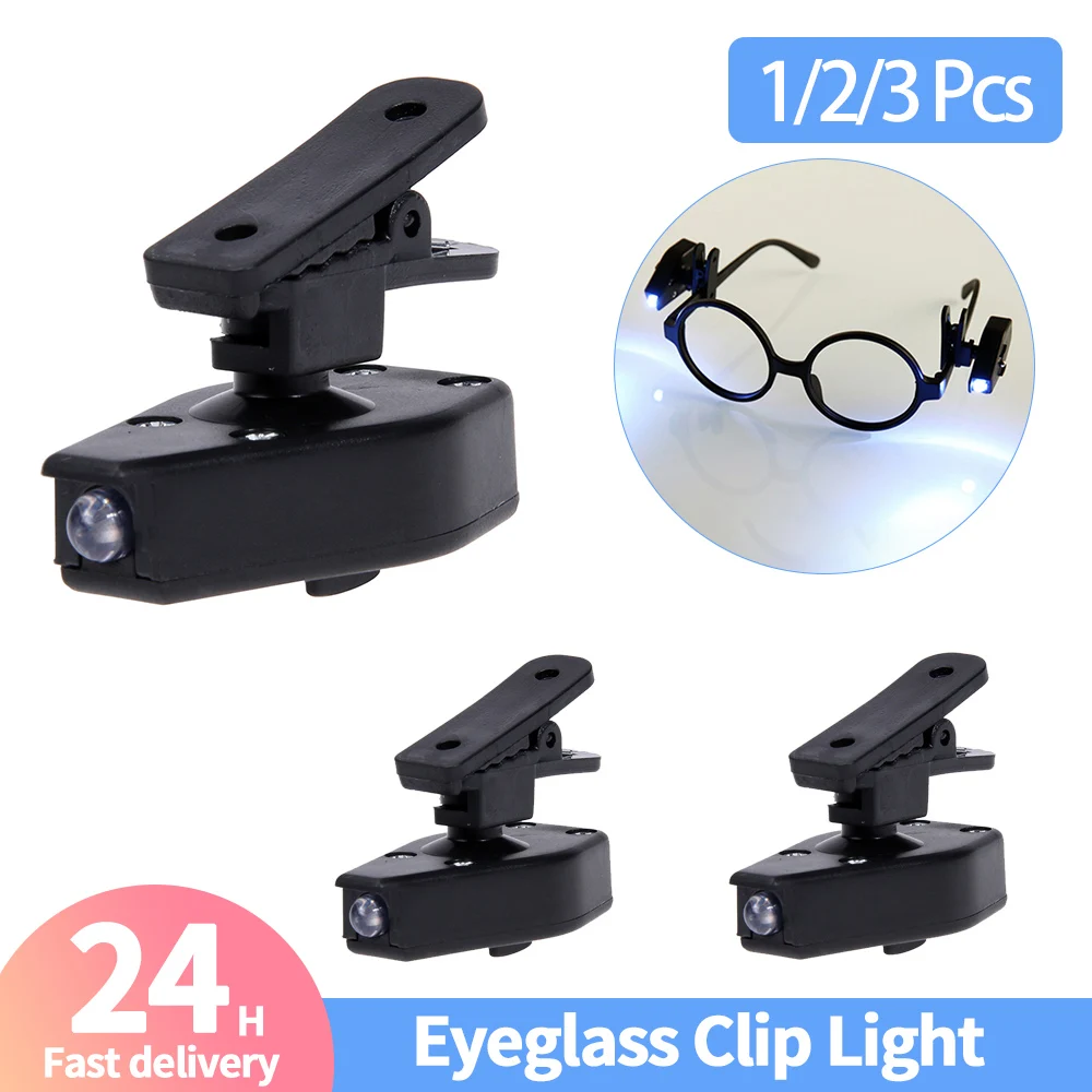 Mini-Flashlight-Glasses-Flexible-Book-Reading-Night-Light-and-Tools-LED ...