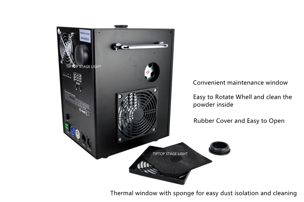 750W Sparkle Machine | Tiptoplight