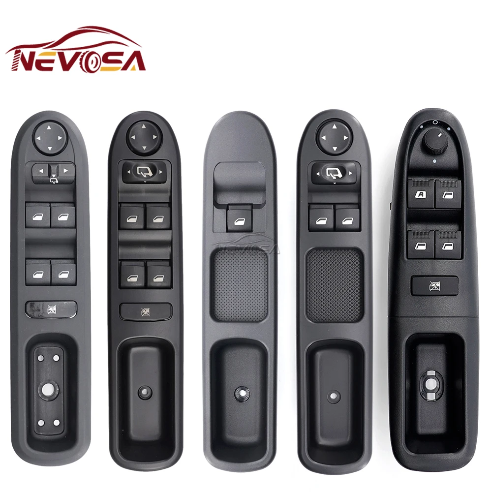 Electric-Power-Window-Control-Switch-Glass-Button-For-Peugeot-307-SW-3H ...