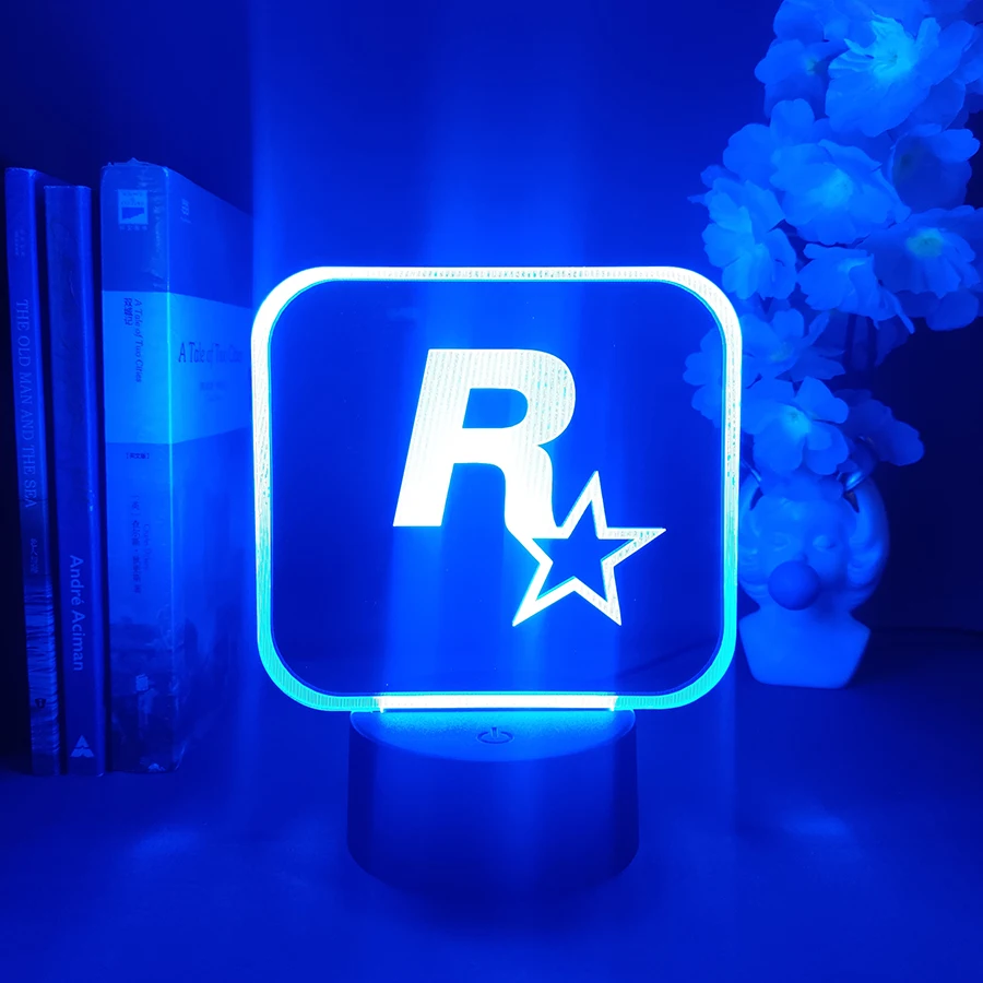 Logo De Juegos De Rockstar Negro