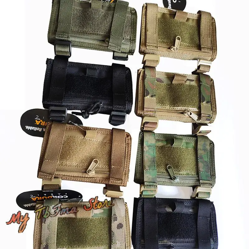 Paintball-Tactical-Arm-Sleeve-Pocket-Map-Case-Documets-Holder-Pouch ...