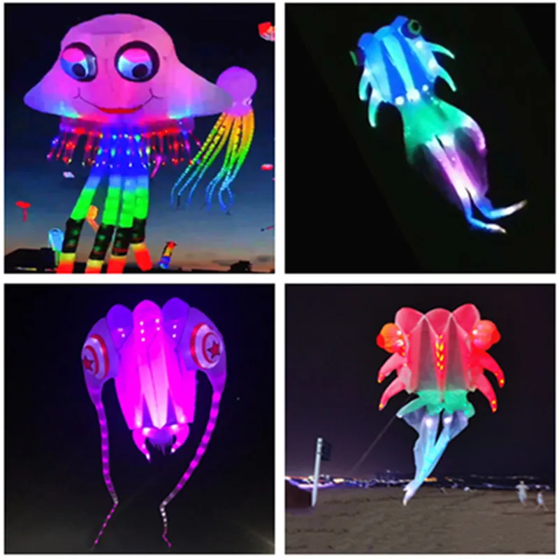 Free-Shipping-led-kites-flying-for-adults-kites-led-aquarium-flying-for ...
