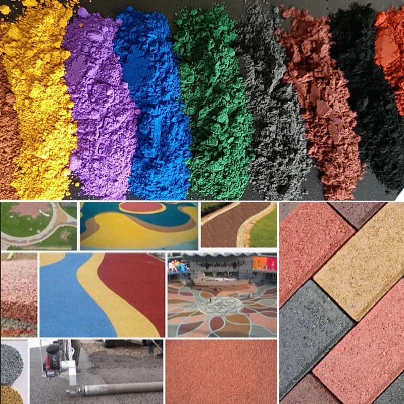 1kg Iron Oxide Cement Concrete Floor Tile with Iron Oxide Pigment ...