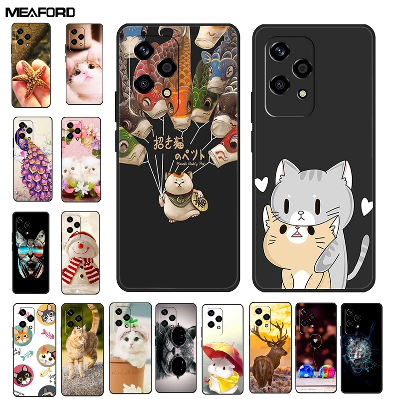 Funda-trasera-para-tel-fono-Honor-200-Lite-5G-carcasa-suave-de-TPU-con ...