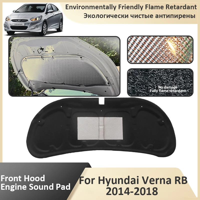Front-Hood-Engine-For-Hyundai-Verna-RB-2011-2012-2013-Flame-Retardant ...