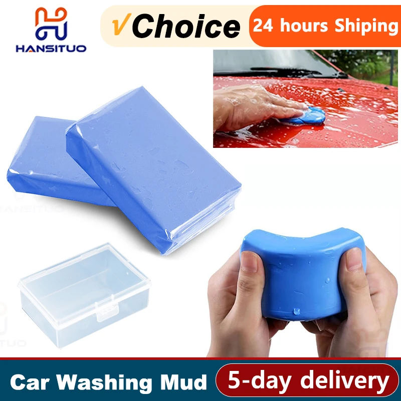 Car-Cleaning-Clay-Bar-Washing-Mud-100g-Car-Magic-Clay-Bar-Car-Clean ...