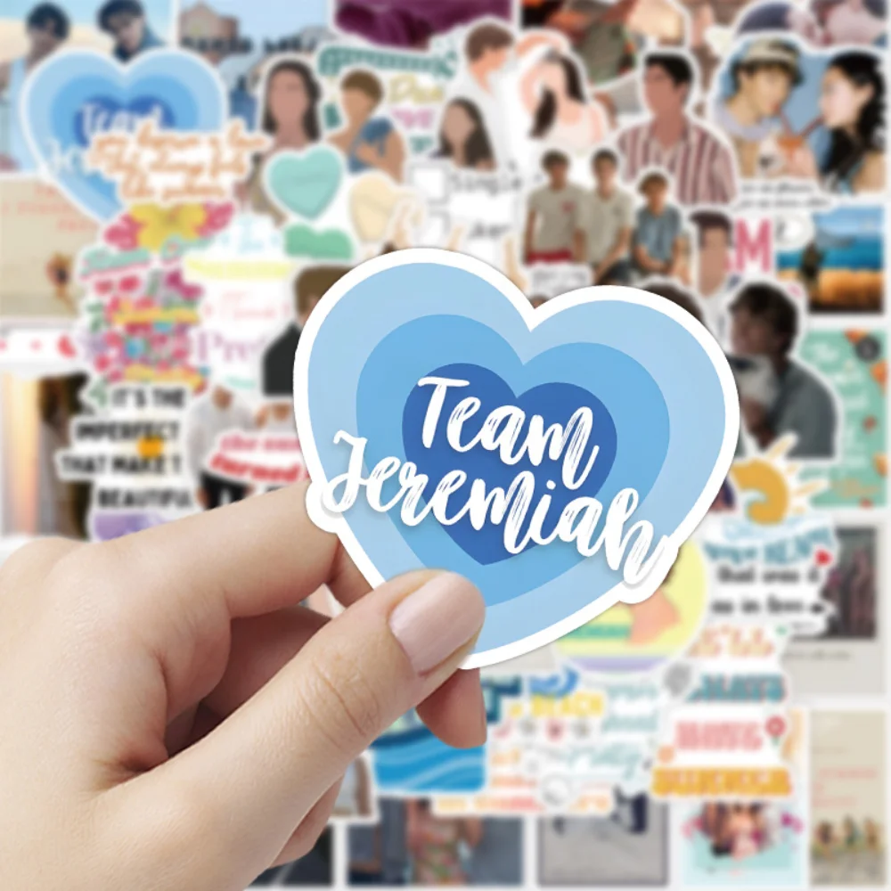 10/50Pcs Cartoon The Summer I Turned Pretty Stickers Birthday Party ...