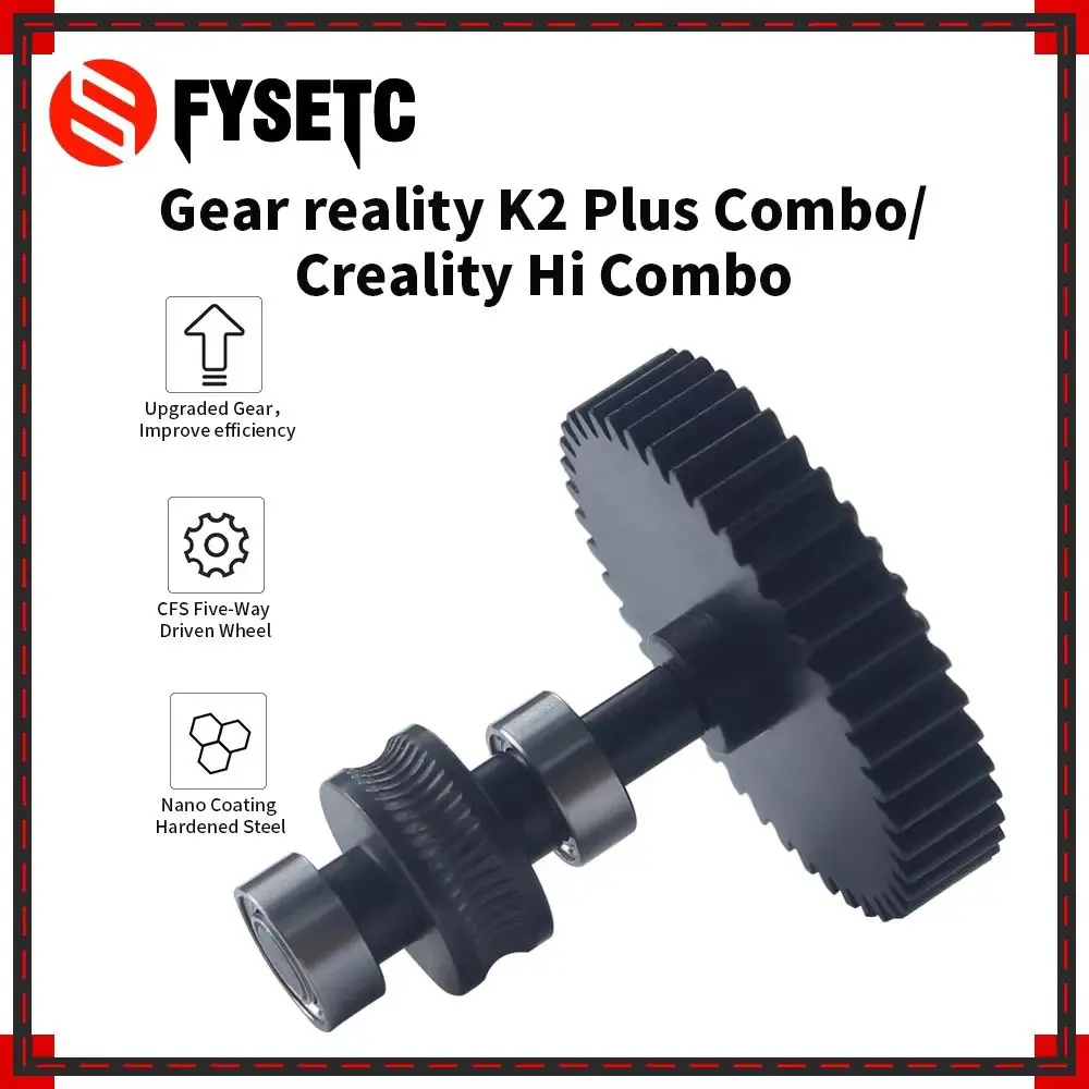 For K2 Plus Combo Hi Combo Gear Kit Hardened Steel CX-K2P All-in-one ...