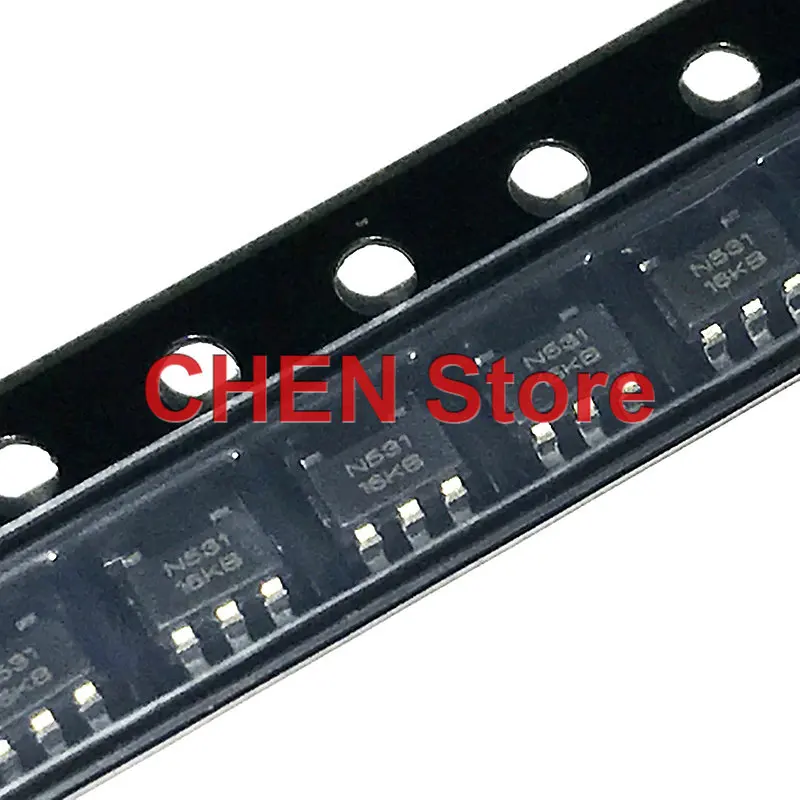 50PCS NEW OriginaI N531 SOT23 5 Motor Induction Furnace Chip LED Power IGBT Drive Switch ...