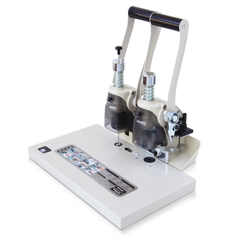 3875 Financial voucher binding machine Document bidding book punching ...