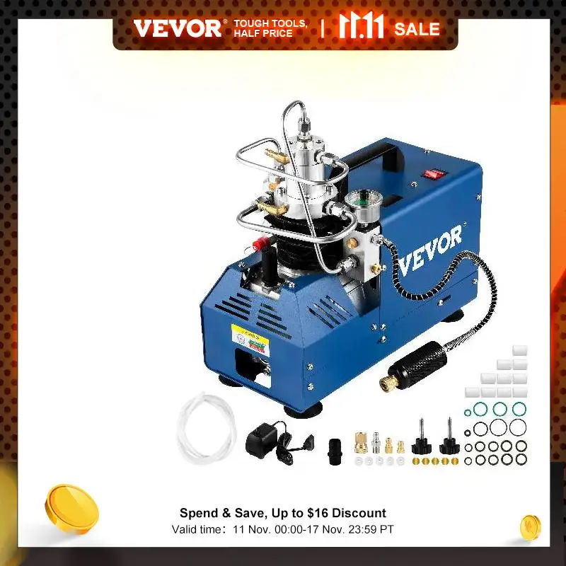 VEVOR-High-Pressure-Air-Compressor-Pump-1800W-110-220V-4500PSI-300BAR ...