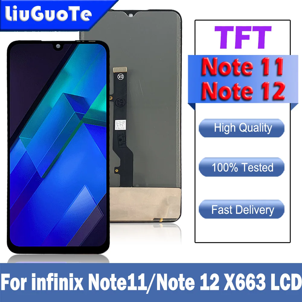 Test TFT For INFINIX NOTE 11 X663 X663B LCD Display Touch Panel Screen ...