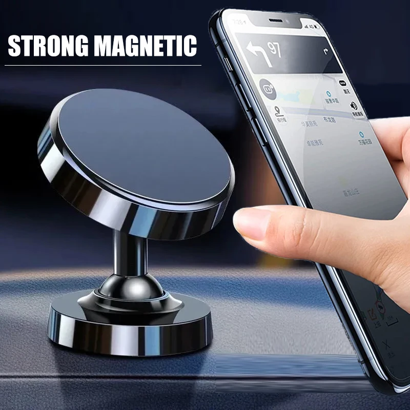 Magnetic-Car-Phone-Holder-Magnet-Mount-Mobile-Cell-Phone-Stand-GPS ...