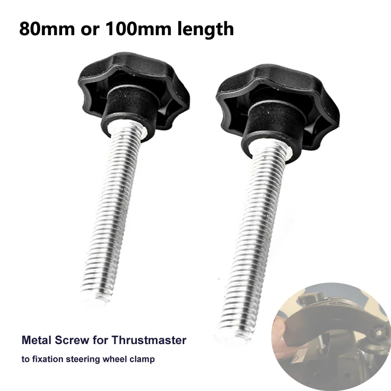 80mm/100mm Metal Screw for Thrustmaster T300 T150 T300RS T500 458 ...