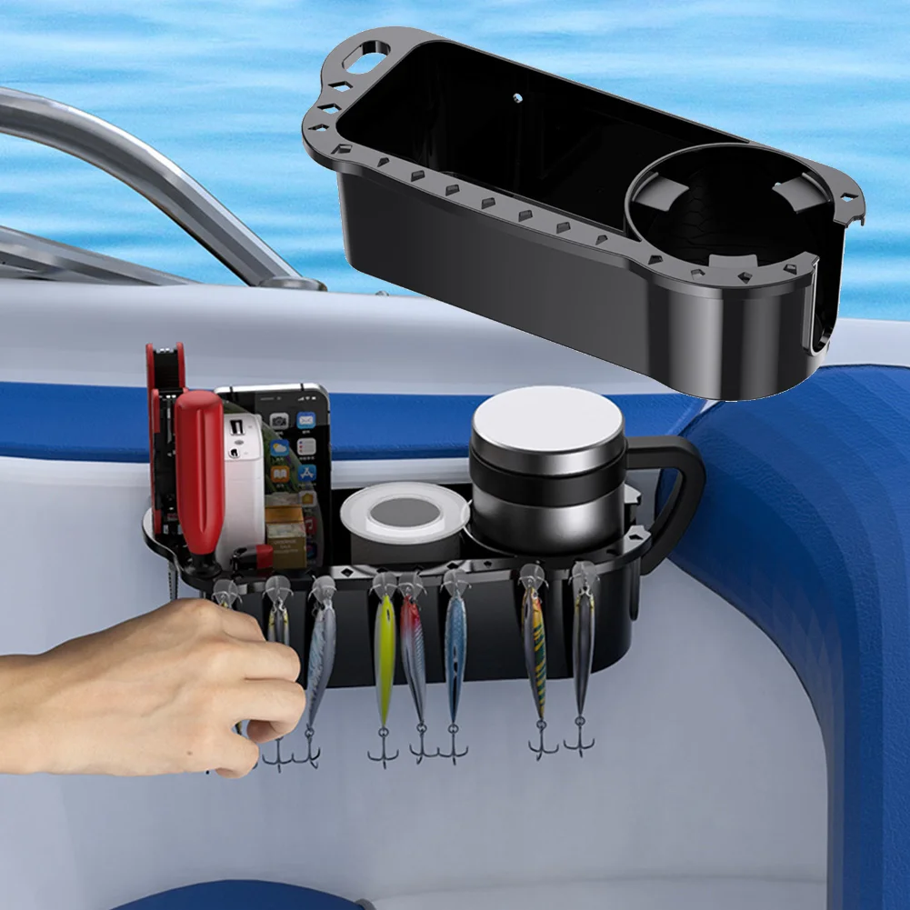 Boat Cup Holder Boat Fishing Accessories Boat Caddy Organizer Marine ...