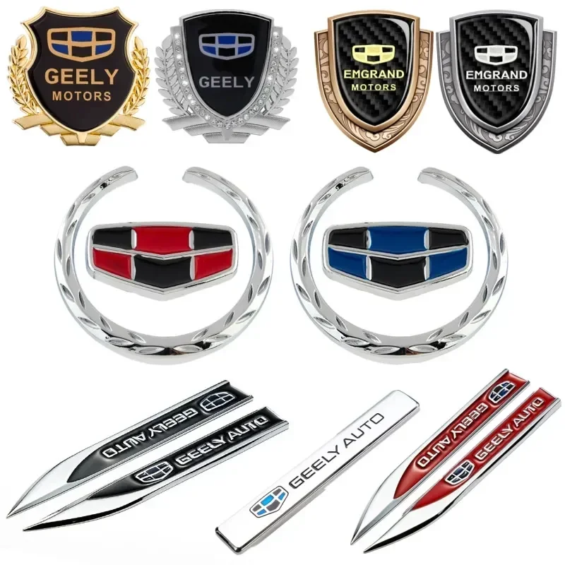 Metal-Car-Stickers-Fender-Side-Rear-Tail-Emblem-Badge-for-Geely-CK ...